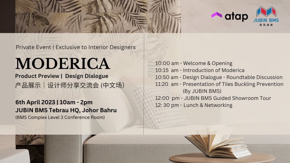 Malaysia Tiles Supply | Sanitary Wares | Jubin BMS :: Atap sharing day